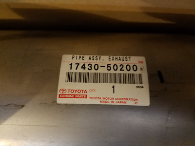 NEW GENUINE 2002-2010 LEXUS SC430 OEM REAR EXHAUST DUAL TIP MUFFLER ...