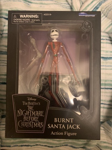 DISNEY The Nightmare Before Christmas Burnt Santa Jack Diamond Select ...
