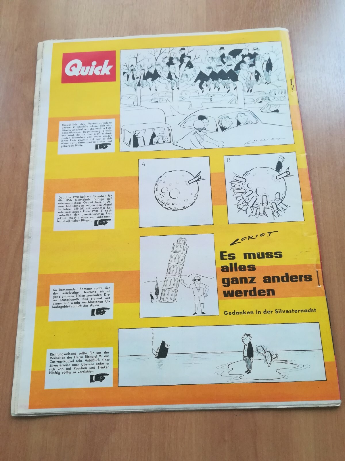 QUICK / Nr.1 / 1960 Zeitschrift / Illustrierte /Nostalgie | eBay.de