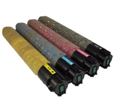 4 x TONER CARTRIDGES FOR RICOH AFICIO SP C410dn CL4000dn SPC420dn ...