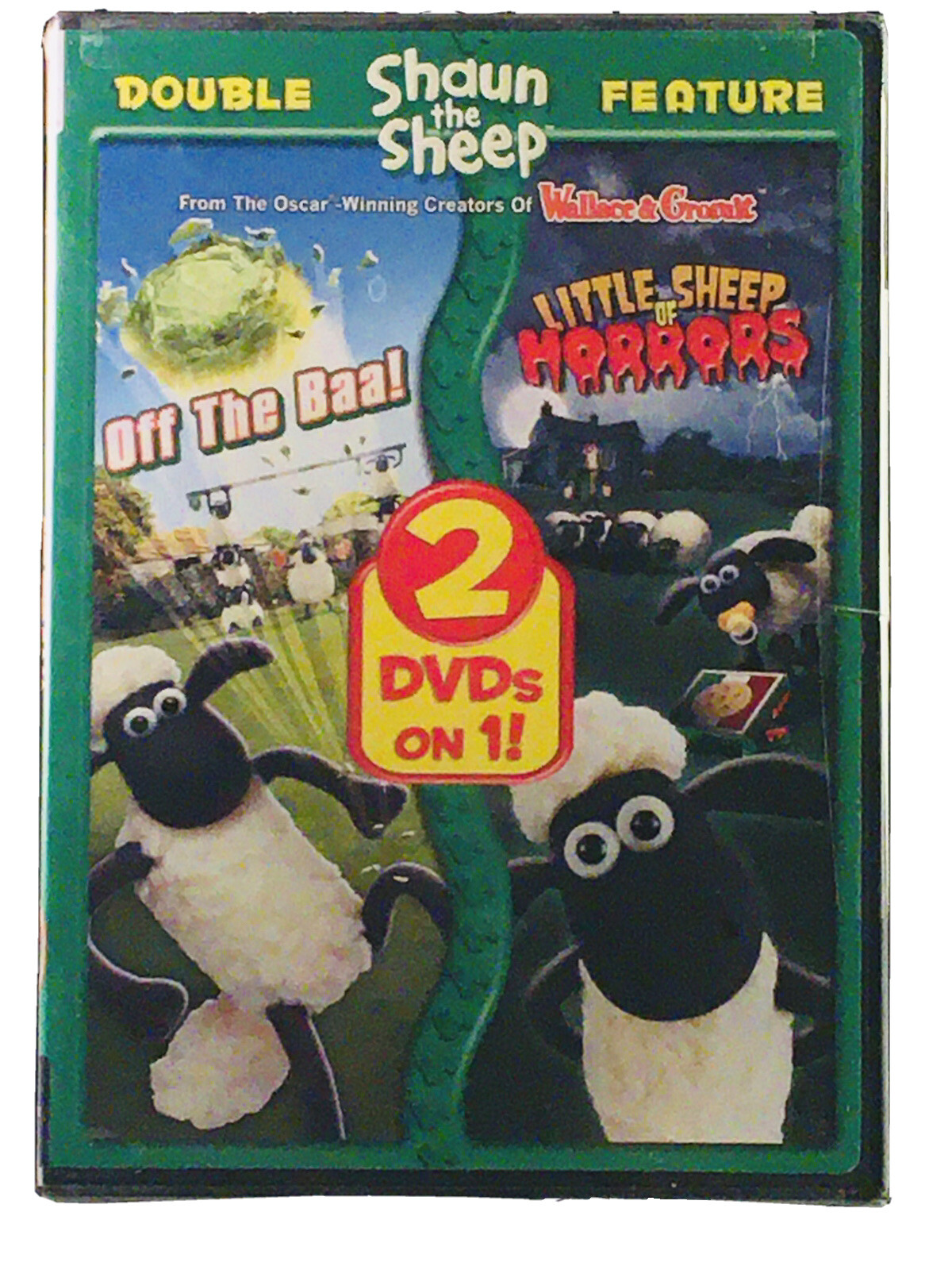 Shaun the Sheep: Off the Baa/Little Sheep of Horrors (DVD, 2010 ...