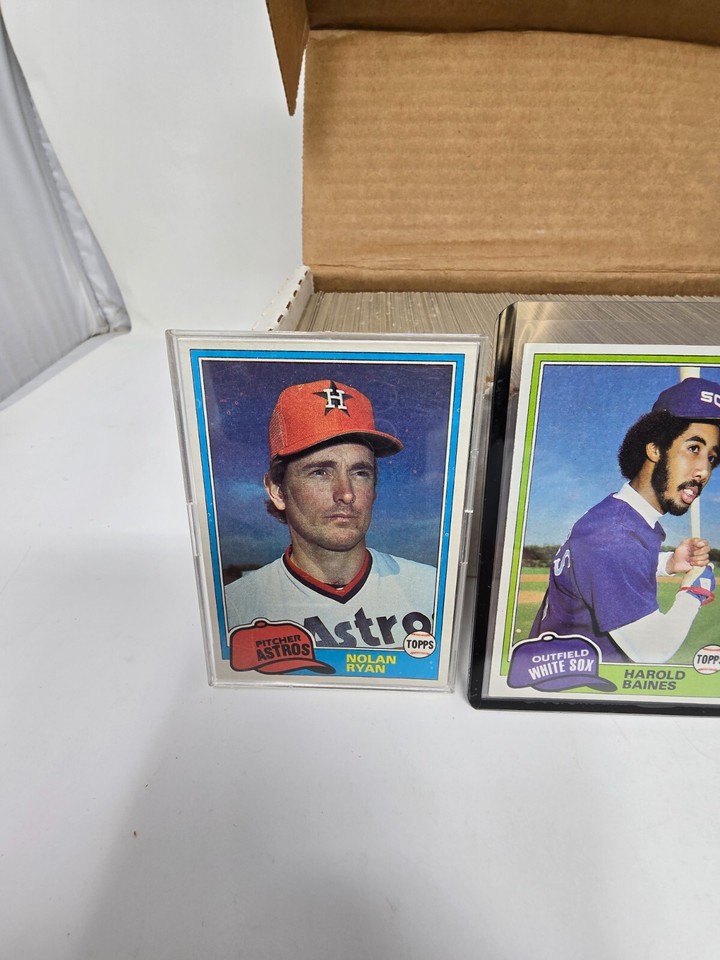 1981 Topps Baseball Complete Set NM Condition | eBay