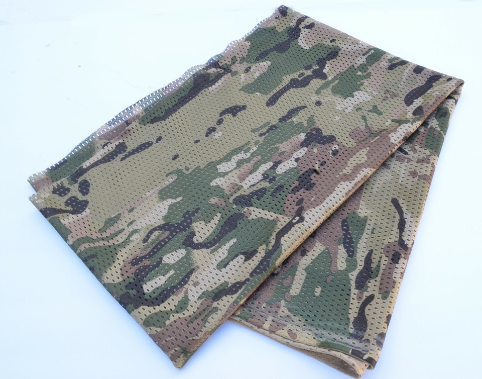 Camouflage Rifle Sniper Veil Netting Mesh Gun Wrap Material - Camo ...