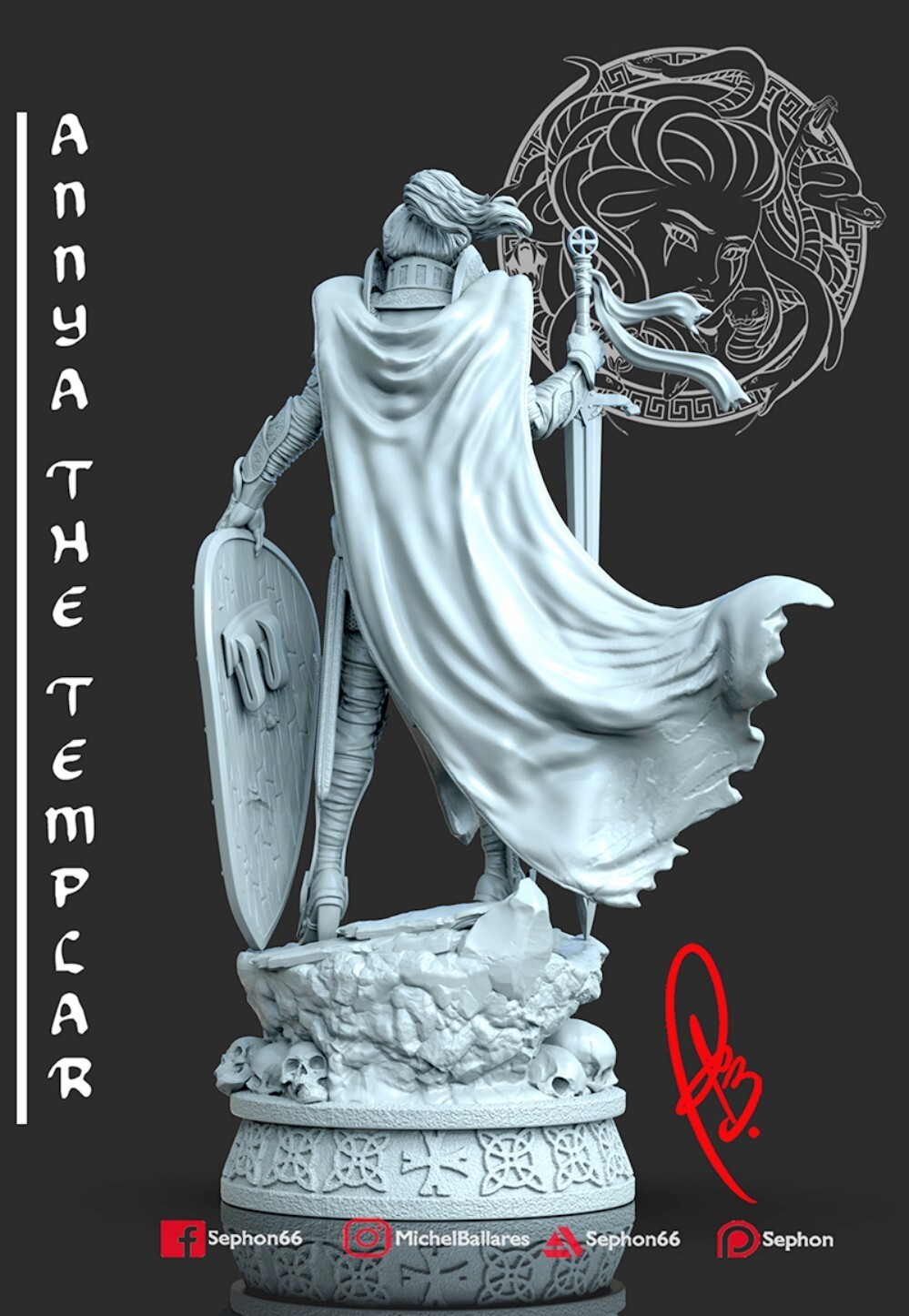 1/24 resin figures model Female Knight Knight Unassembled Unpainted | eBay