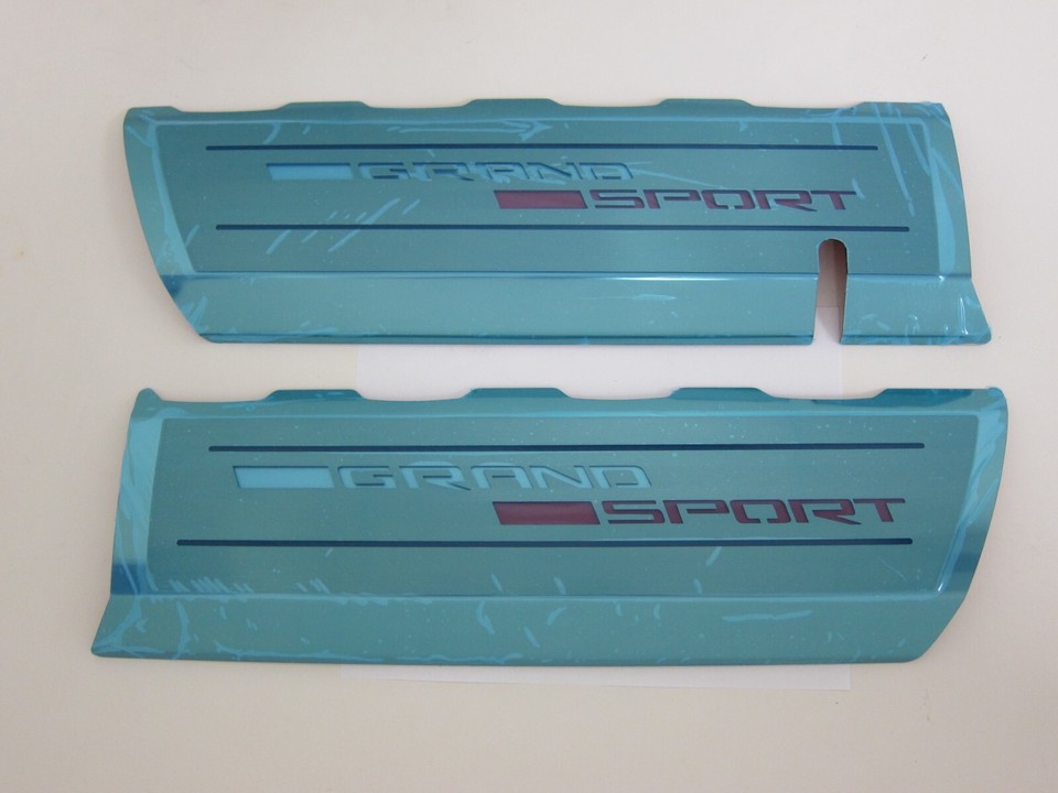 2014-2019 Grand Sport C7 Corvette Fuel Rail Cover Engine Bay Stainless ...