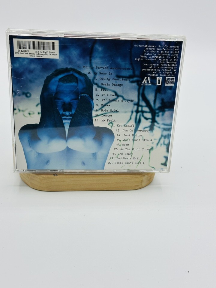Eminem - Slim Shady LP (CD, 1999, Aftermath Ent./Interscope Records ...