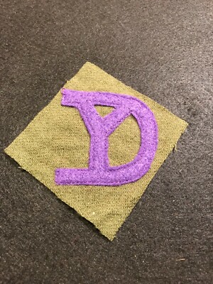 WWI US Army 26th Division "YD" Yankee MG patch wool AEF | eBay