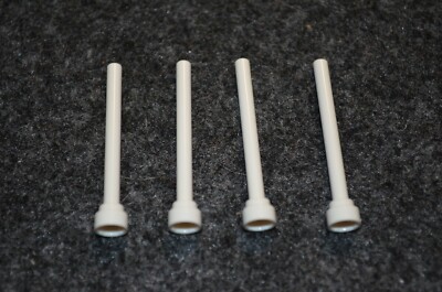 (4) White 1x1x4 Flag Pole - Flagpole Bricks ~ New Lego Parts ~ | eBay UK