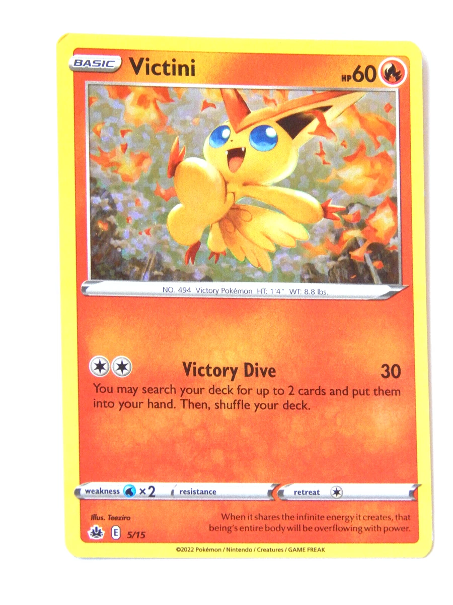 Victini Pokemon Card