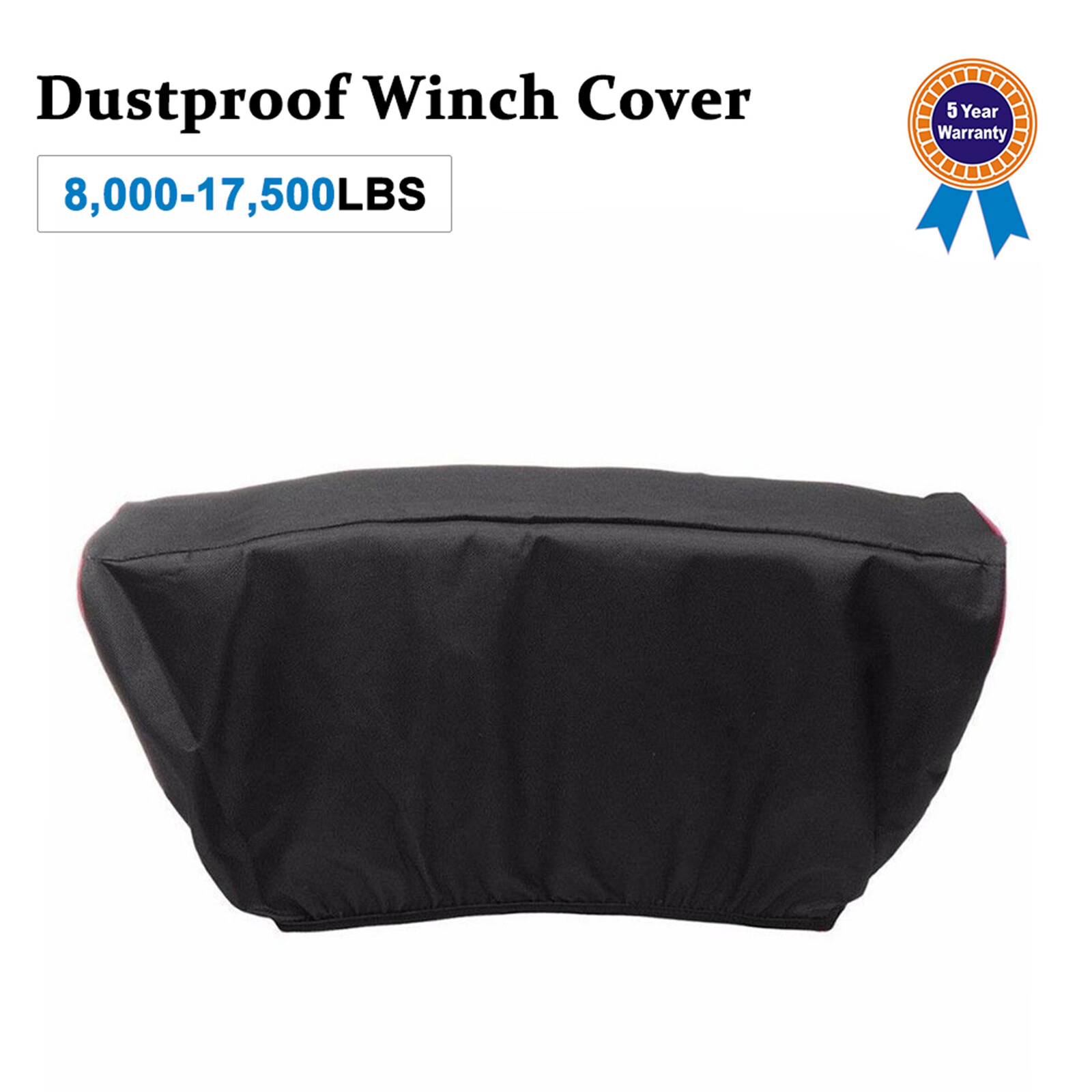 For 81-18 Jeep IP67 Waterproof Soft Winch Cover Winch Dust Cover 8000 ...
