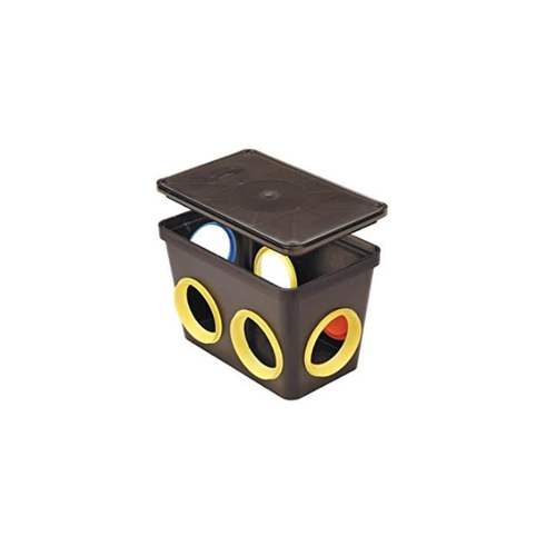6 Hole Drain Distribution Box with Lid and Seals | eBay