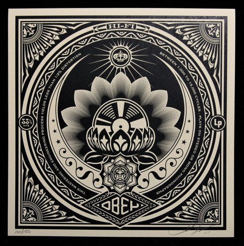 SHEPARD FAIREY Dance Floor Riot Sérigraphie ed/150 Signée 2011 obey ...
