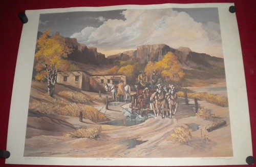 Rosalie Adams Signed Lithograph AFTER THE STORM 60 of 60 Artist Proof ...