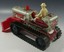 MARX 1950s CLIMBING TRACTOR SPARKLING TRACTOR BLADE HIGHBOY WINDUP TOY ...