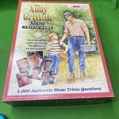 Andy Griffith Mayberry Show Trivia 1998 Board Game Family Complete | eBay