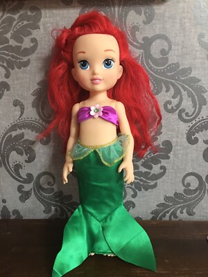 Disney Princess Ariel Doll The Little Mermaid Toddler Young 16” | eBay