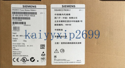One Siemens 6SL3210-1PE21-4UL0 6SL3 210-1PE21-4UL0 Power Module In Box ...