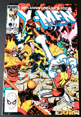 Uncanny X-Men #175 VF+ Scott Summers Weds Madelyne Pryor, Dark Phoenix ...