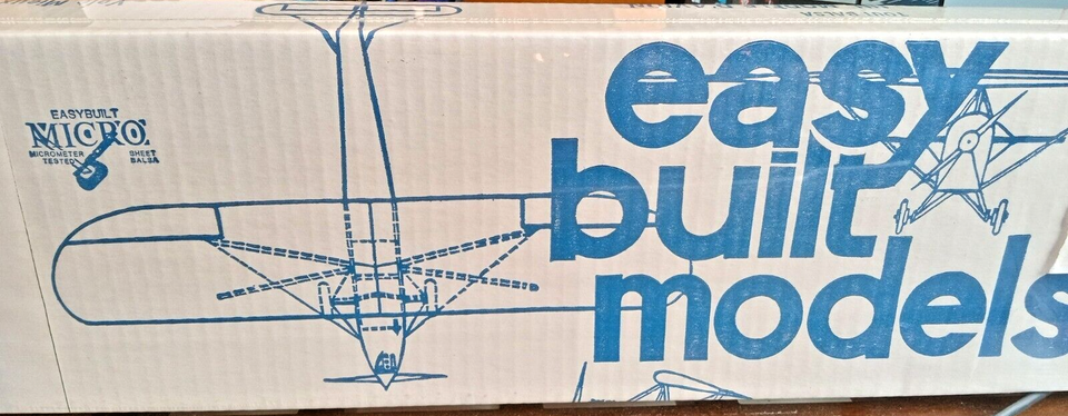 Easy Built Models Taylorcraft 50" Wingspan Model Airplane Unbuilt Kit ...