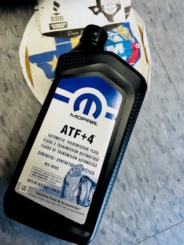 (6) DODGE RAM JEEP Automatic Transmission Fluid Mopar ATF+4 68218057AC ...
