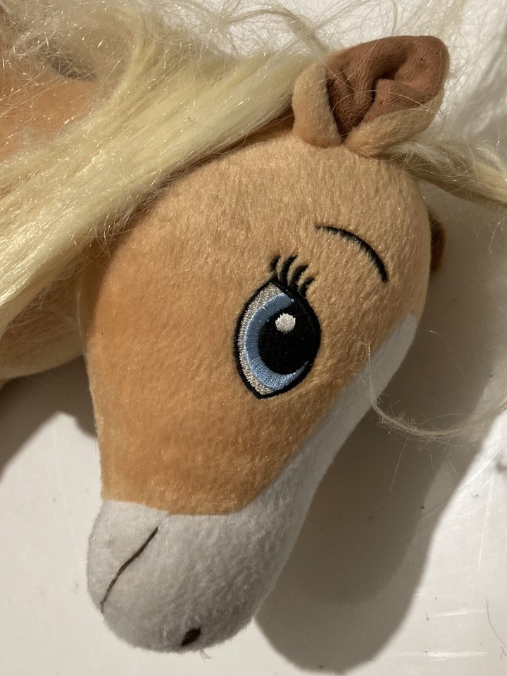 Build A Bear Palomino Plush Pony Horse & Hearts Riding Club SPIRIT ...