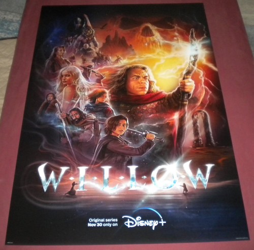 Willow Television Series Poster 27x40 D/S Warwick Davis Ellie Bamber ...