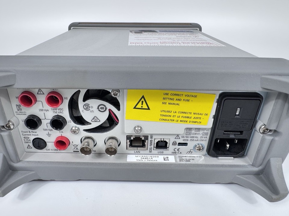 Keysight 34461A 6½ Digit Digital Multimeter (DMM) – TrueVolt, Tested ...