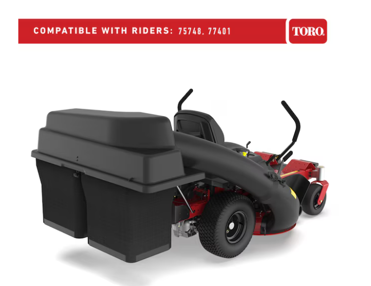 Toro Model #79410 Twin Bagger for TimeCutter 42 in. Stamped Deck | eBay