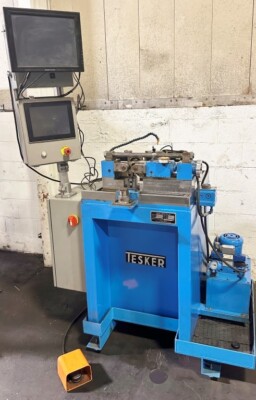 TESKER #25 THREAD ROLLER - RETROFITTED W/ SERVO DRIVEN - "SEE VIDEO" | eBay