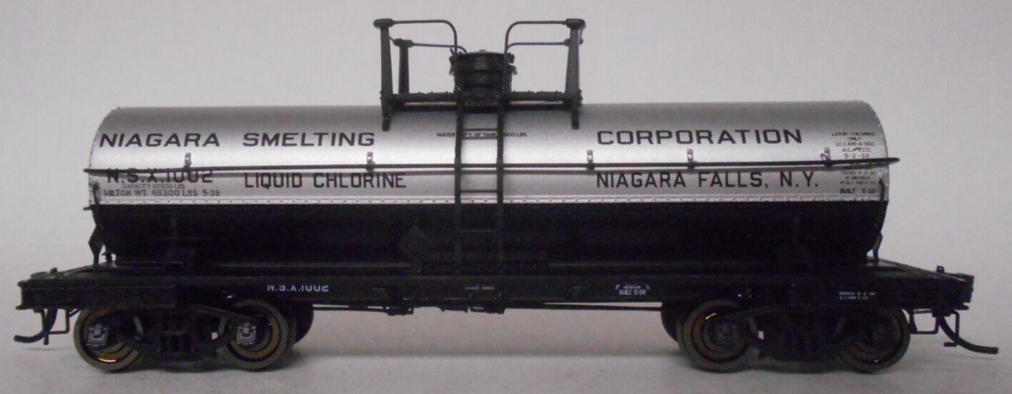 Broadway Limited ACF 6000 Gallon Type 27 Tank NIAGARA SMELTING #1002 ...