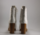 Limited Edition, Designer, White Diamond Heeled Boots, Size NZ 7 | eBay