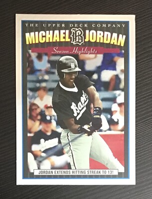1995 Upper Deck Minor League - Michael Jordan Jumbos #MJ-3 - Birmingham ...