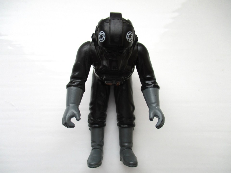 VINTAGE STAR WARS TIE FIGHTER PILOT WITH ORIGINAL EPM CIRCLE BLASTER ...