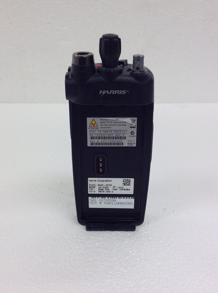 HARRIS P5400 16 Channels Portable TWO WAY Radio WORKING (RADIO ONLY ...