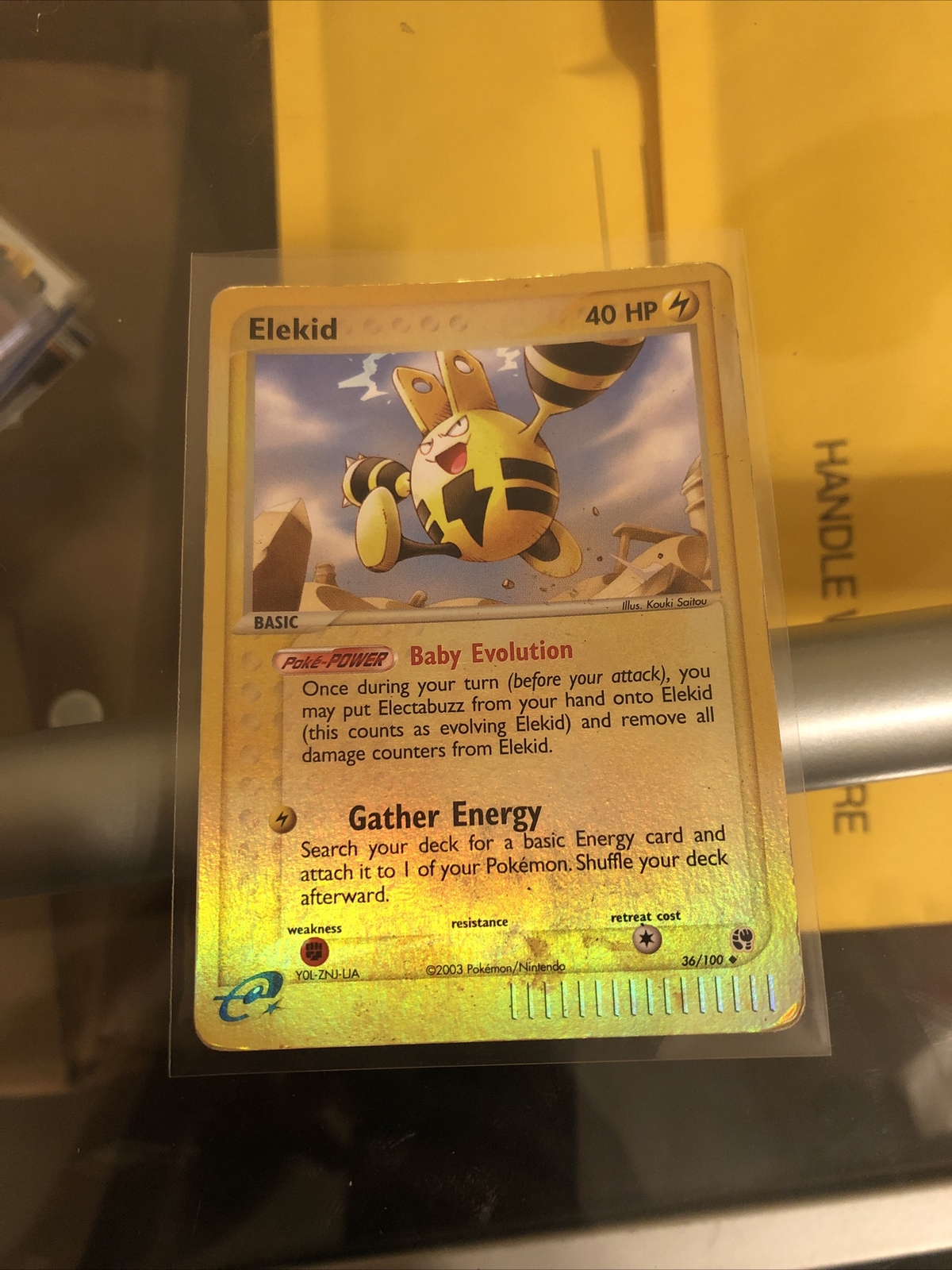 Pokémon TCG Elekid EX Sandstorm 36 Reverse Holo Uncommon for sale ...