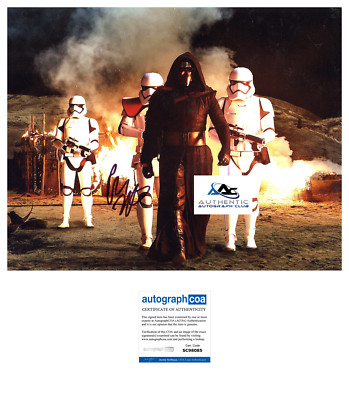 ADAM DRIVER AUTOGRAPH SIGNED 11x14 PHOTO STAR WARS KYLO REN ACOA | eBay