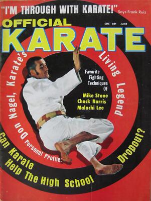 RARE 6/70 OFFICIAL KARATE DON NAGEL PETER URBAN MIKE STONE KUNG FU ...