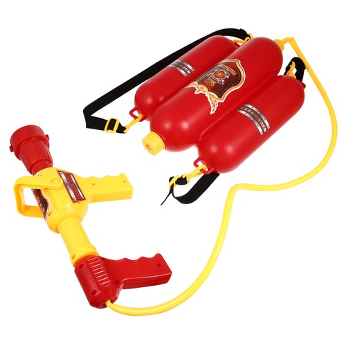 Fire Backpack Water Gun Toddler Child Fireman Style Summer Toys Sprayer ...