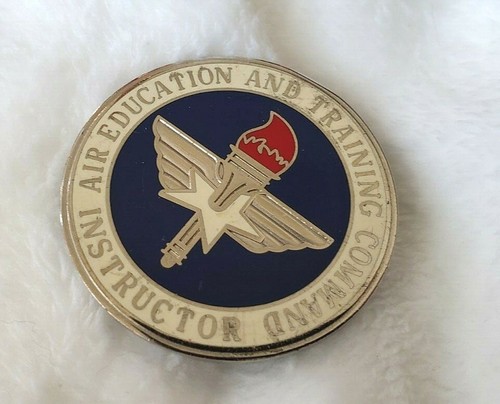 VTG USAF Air Education and Training Command Instructor Badge pin, full ...