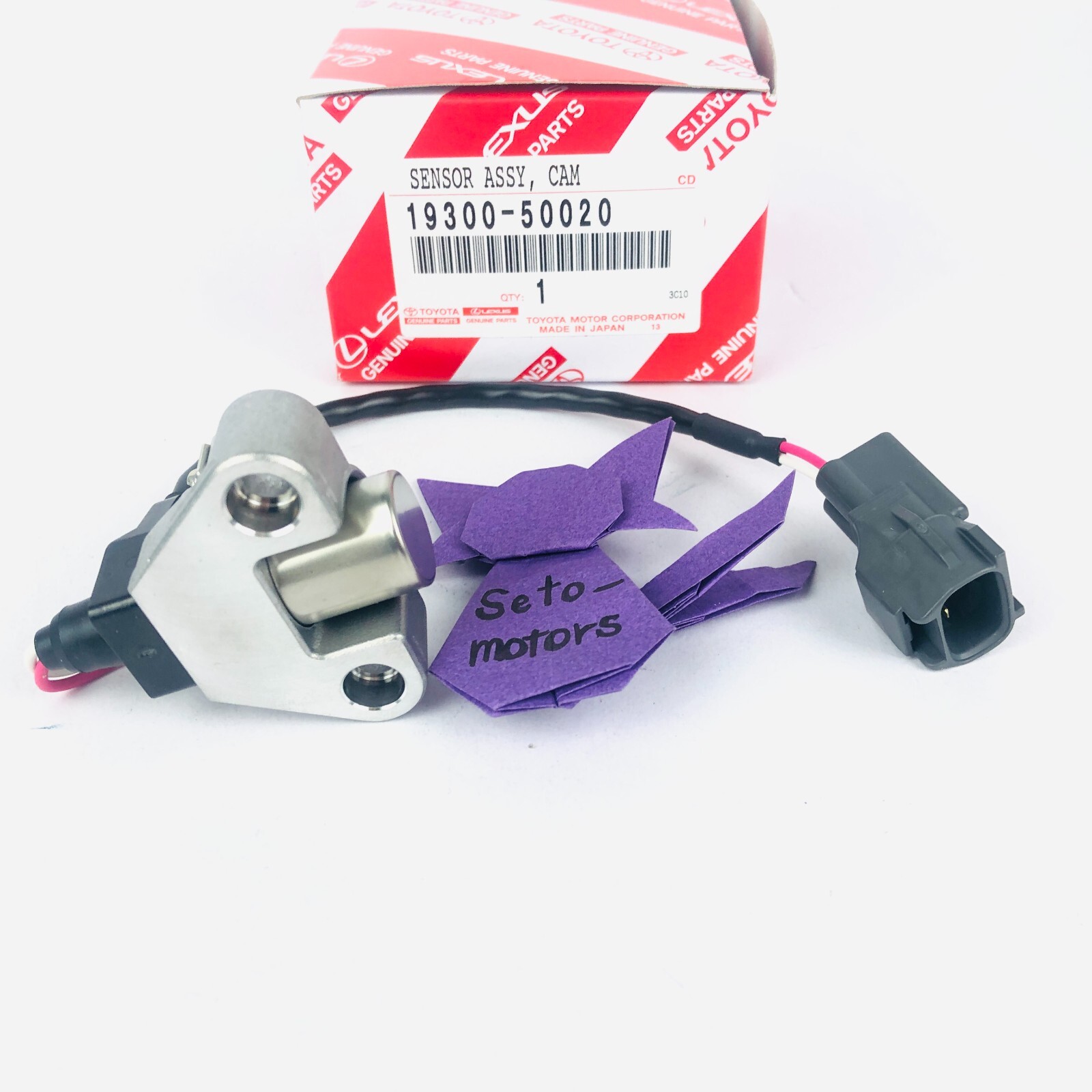 TOYOTA GENUINE ENGINE CAMSHAFT POSITION SENSOR LX470 UZJ100 19300 ...