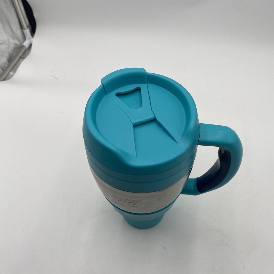 Inzone Bubba Keg Insulated Travel Mug Blue 34 Oz. Stainless Steel Band ...