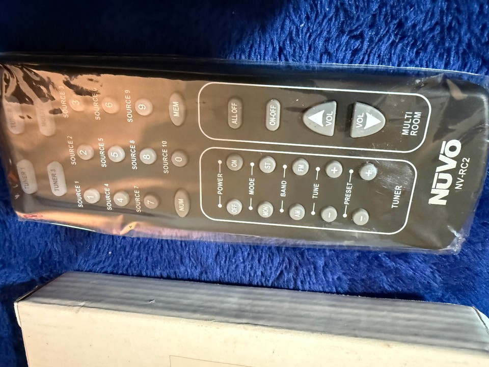 NEW NUVO NV-RC2 Multi Source Tuner Radio Remote Control | eBay
