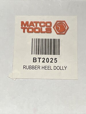 NEW NOS Matco Tools BT2025 Auto Body & Fender Rubber Heel Dolly Shop ...