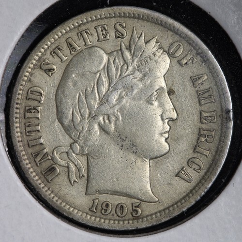 1905-O MICRO O Barber Silver Dime CHOICE AU E532 DCEF | eBay