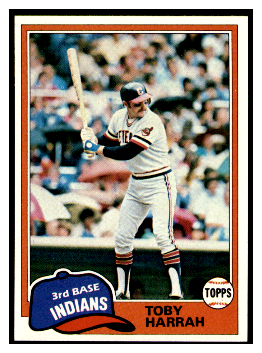 1981 Topps Toby Harrah #721 Cleveland Indians | eBay