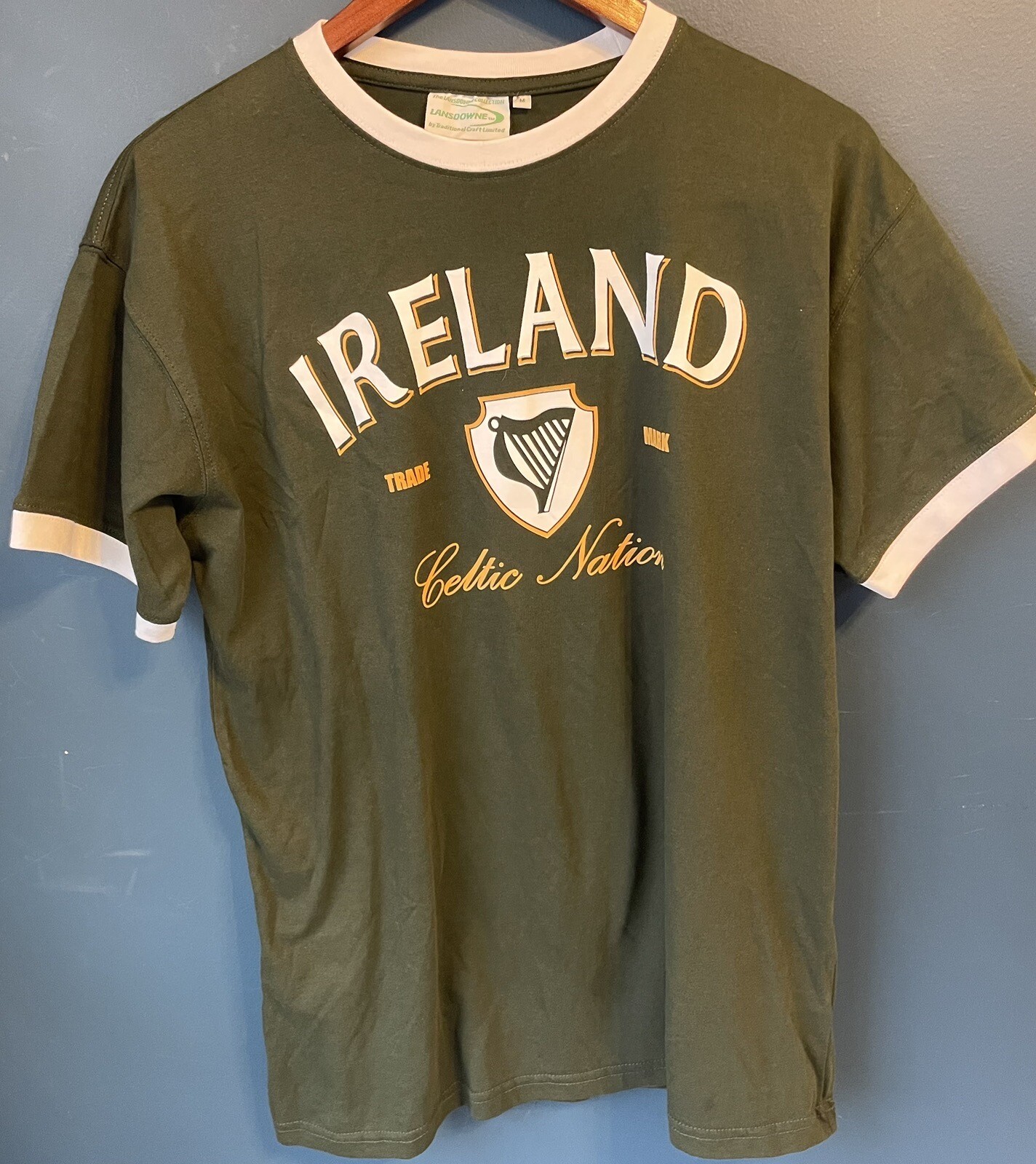 Lansdowne Ireland Celtic Nation T-Shirt Medium High Q… - Gem