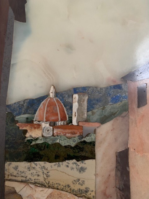 Mosaico Commesso Fiorentino In Pietre Dure, Via San Leonardo, Firenze ...