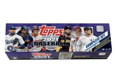 2021 Topps Baseball Complete Factory Set Sealed - Purple | eBay