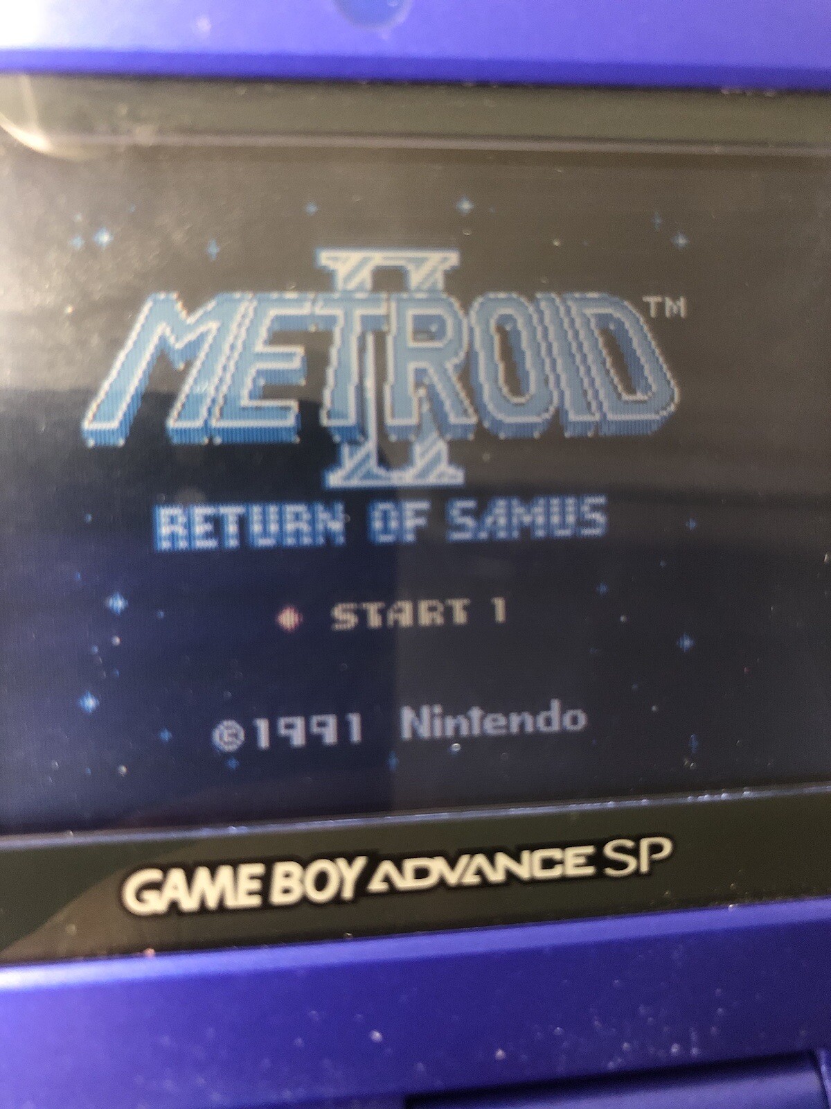 Metroid II Return of Samus Nintendo Game Boy Gameboy Original Authentic ...