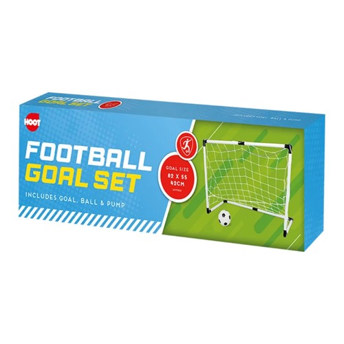 Mini Football Goal Set With Pump & Ball Kids Children Soccer Outdoor ...